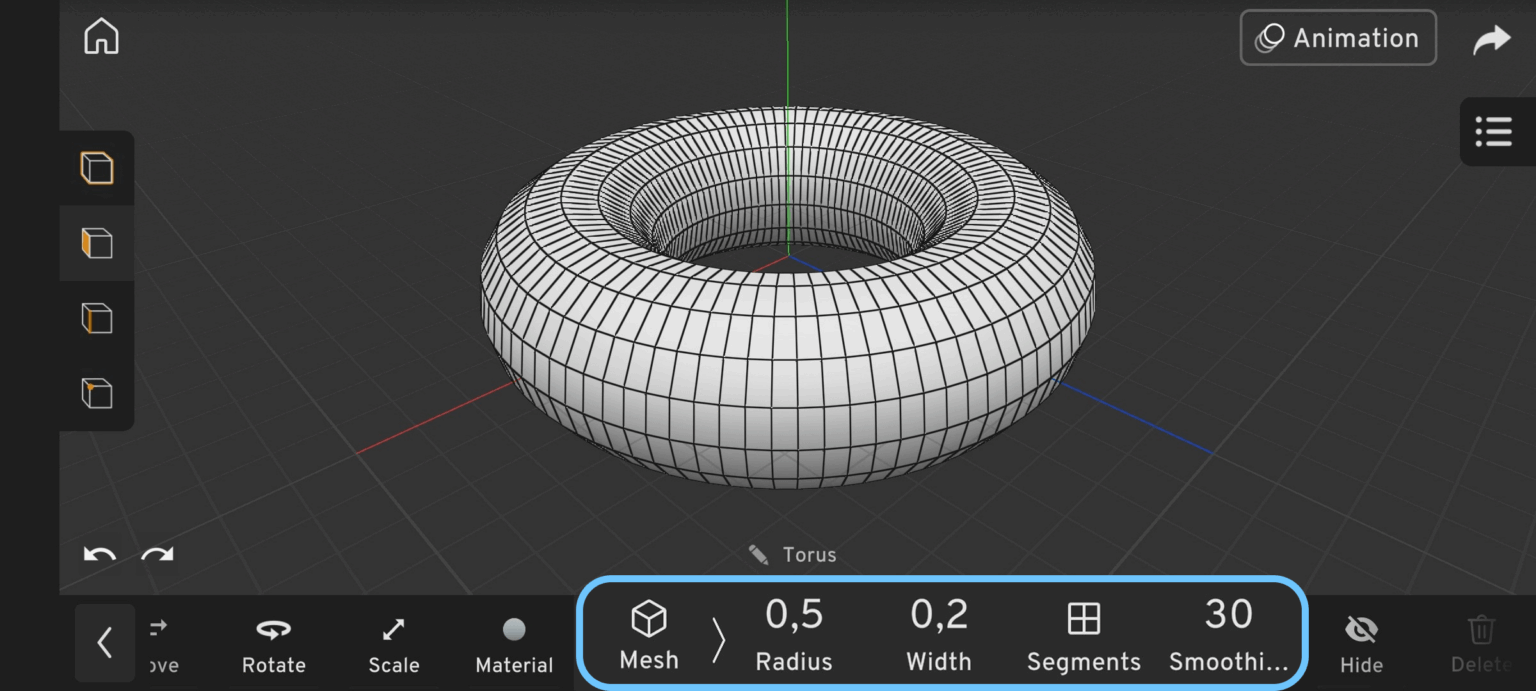 Prisma3D – 3D Modelling, Animation